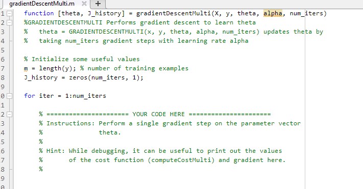endfunction [X_norm, mu, sigma] = featureNormalize | Chegg.com