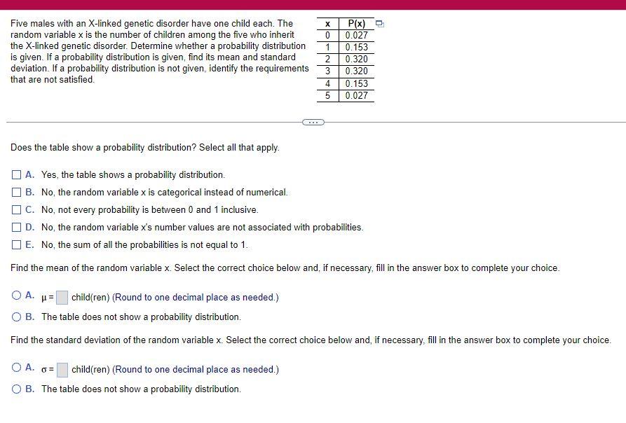 Solved Which of the following statements about probability | Chegg.com