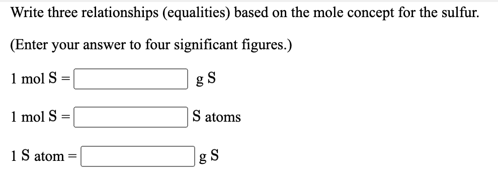 Solved Write three relationships (equalities) based on the | Chegg.com