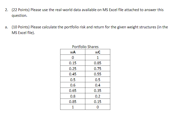 Solved 3. (18 Points) Please use the real-world data | Chegg.com