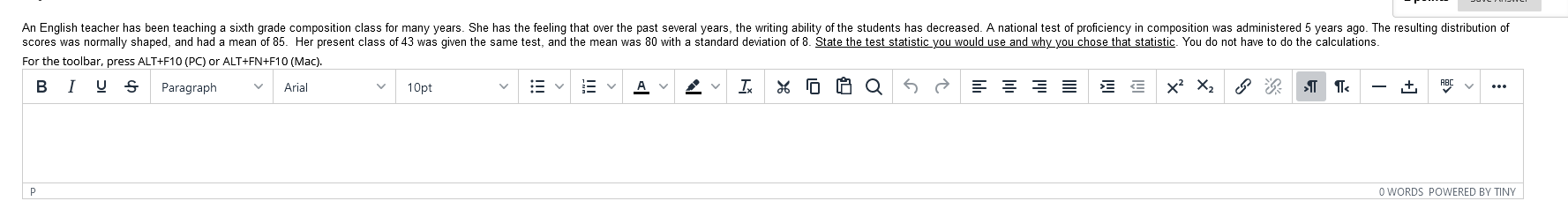 Solved For the toolbar, press ALT+F10 (PC) or ALT+FN+F10 | Chegg.com