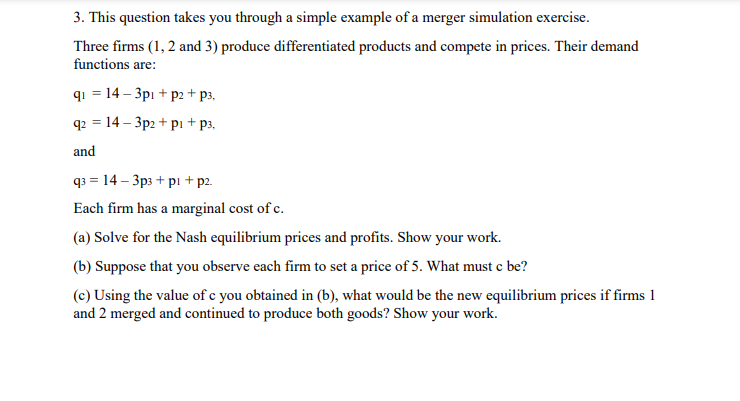 3. This question takes you through a simple example | Chegg.com