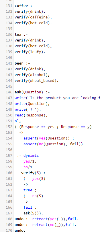 While using the SWI-Prolog, and SWISH, the go:- in | Chegg.com