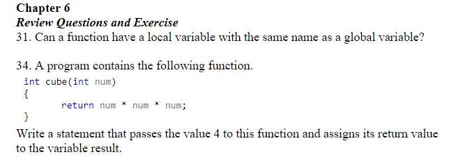 Solved Chapter 6 Review Questions and Exercise 31. Can a | Chegg.com