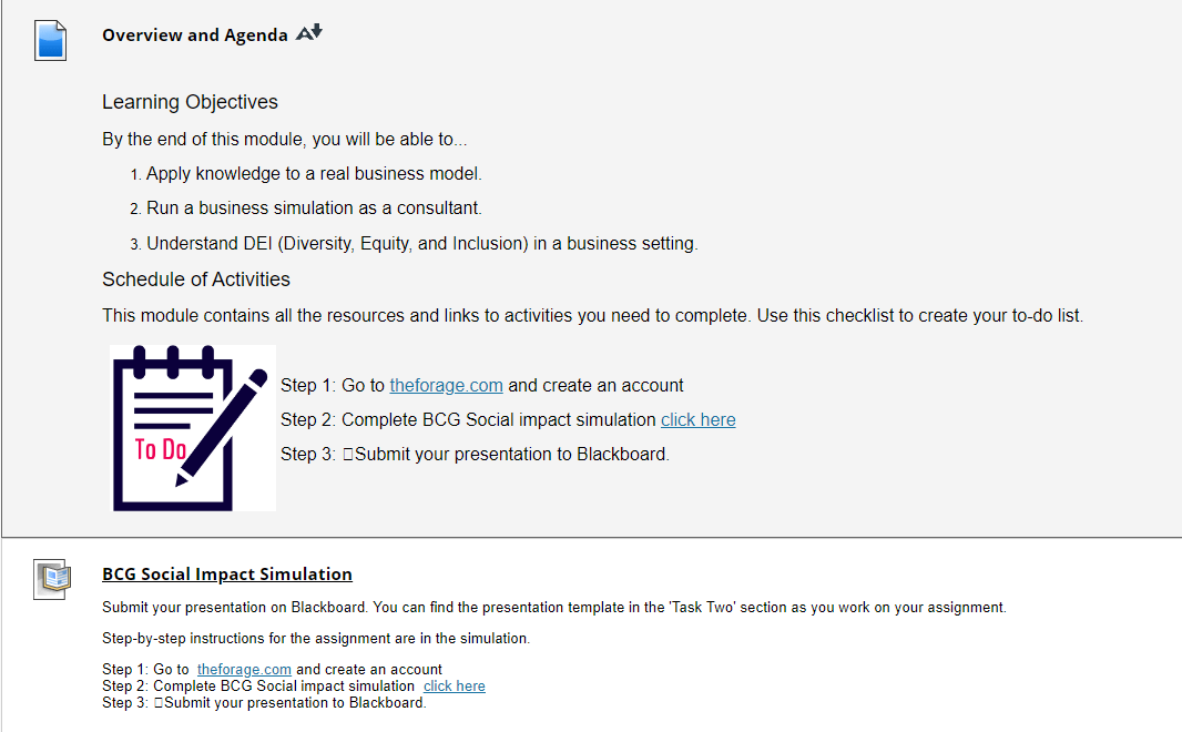 Overview and Agenda Learning Objectives By the end of | Chegg.com