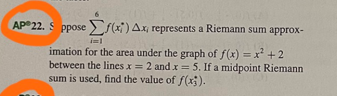 Solved i=1 AP®22. S ppose f(xi) Axi represents a Riemann sum | Chegg.com