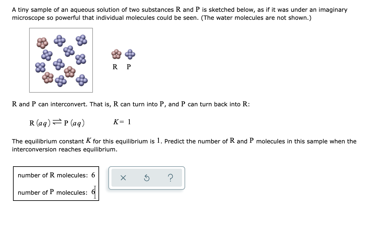 Solved A tiny sample of an aqueous solution of two | Chegg.com