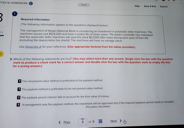 Solved PTER 16 HOMEWORK Help Save & Exit Submit Required | Chegg.com