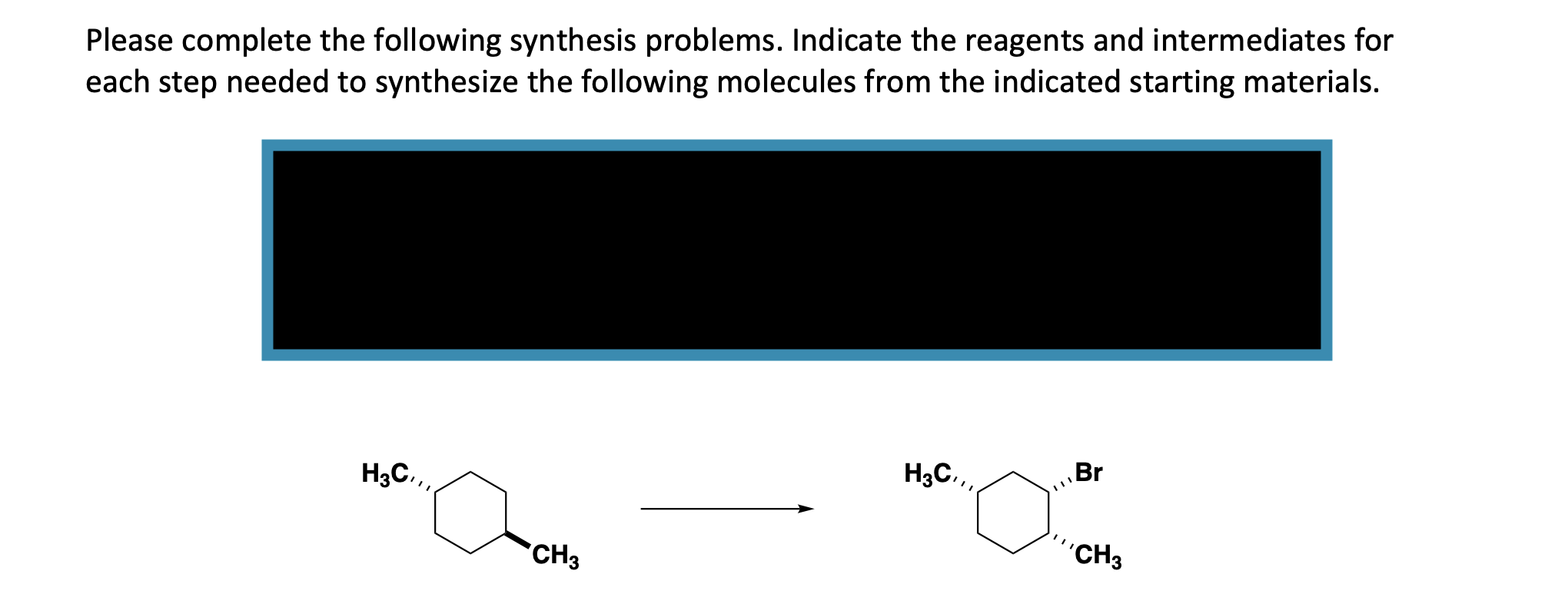 Solved Please complete the following synthesis problems. | Chegg.com