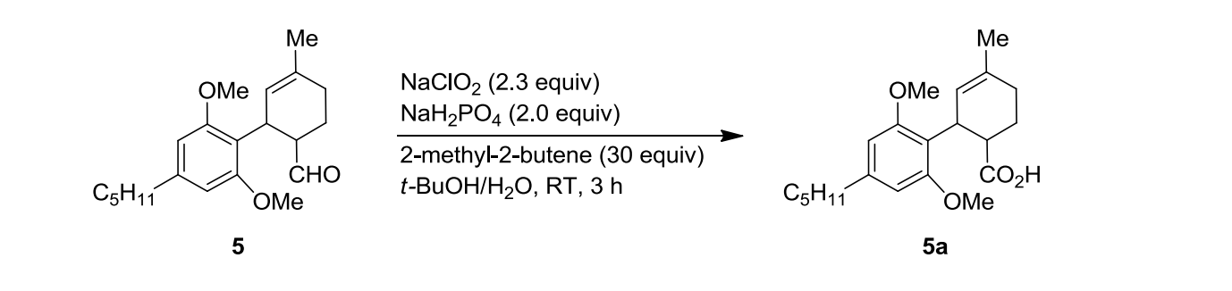 Solved Me OMe OMe NaClO2 (2.3 equiv) NaH2PO4 (2.0 equiv) | Chegg.com