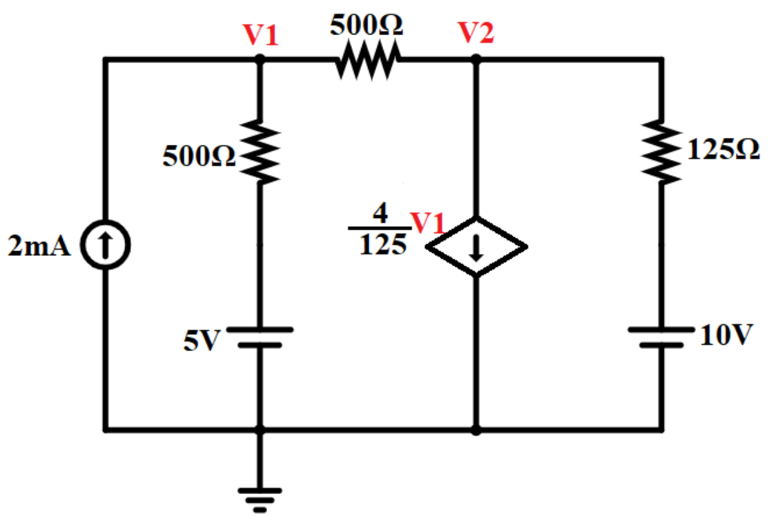 Solved 1. Apply source transformation to the circuit by | Chegg.com