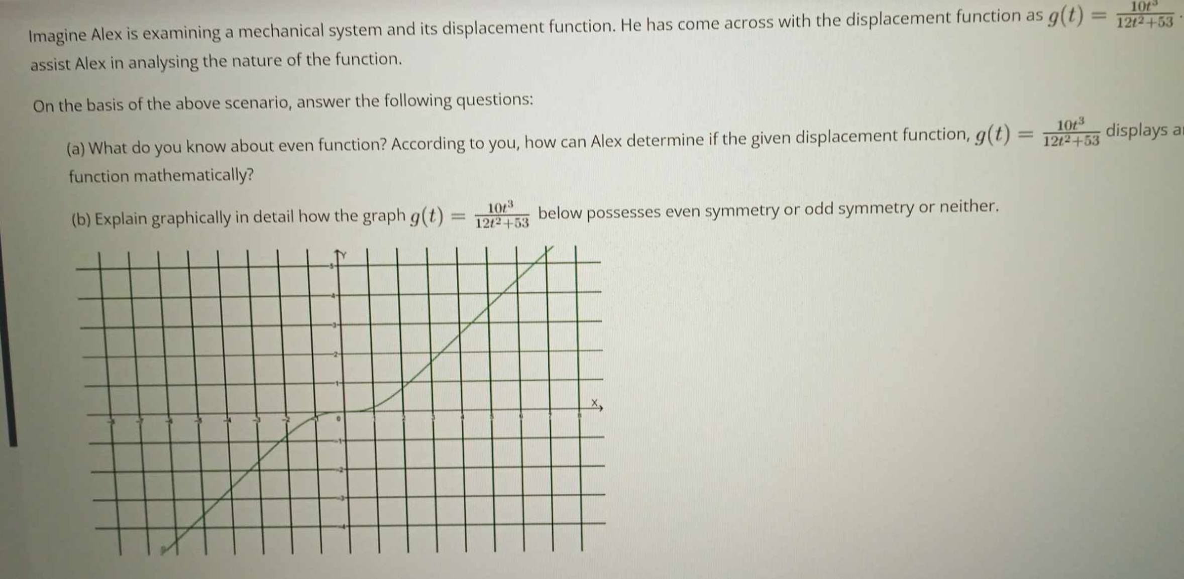 Solved Imagine Alex is examining a mechanical system and its | Chegg.com