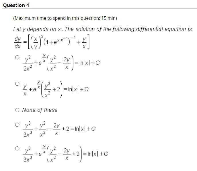 Solved Question 4 (Maximum time to spend in this question: | Chegg.com