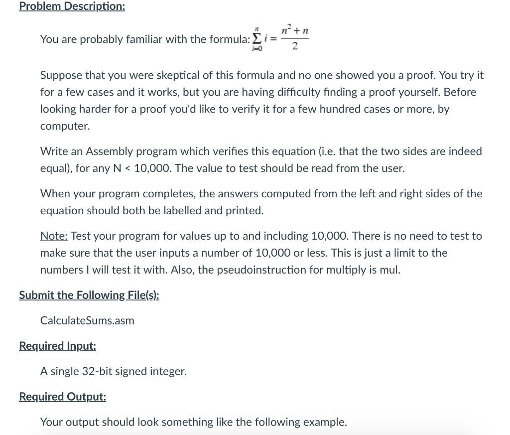 Value of N to try? 10000 Iterative Sum: | Chegg.com