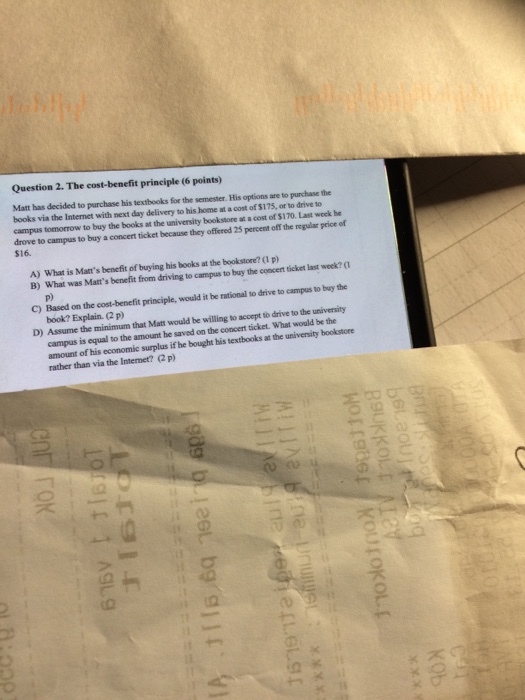 Solved Matt has decided to purchase Kit textbooks for the | Chegg.com