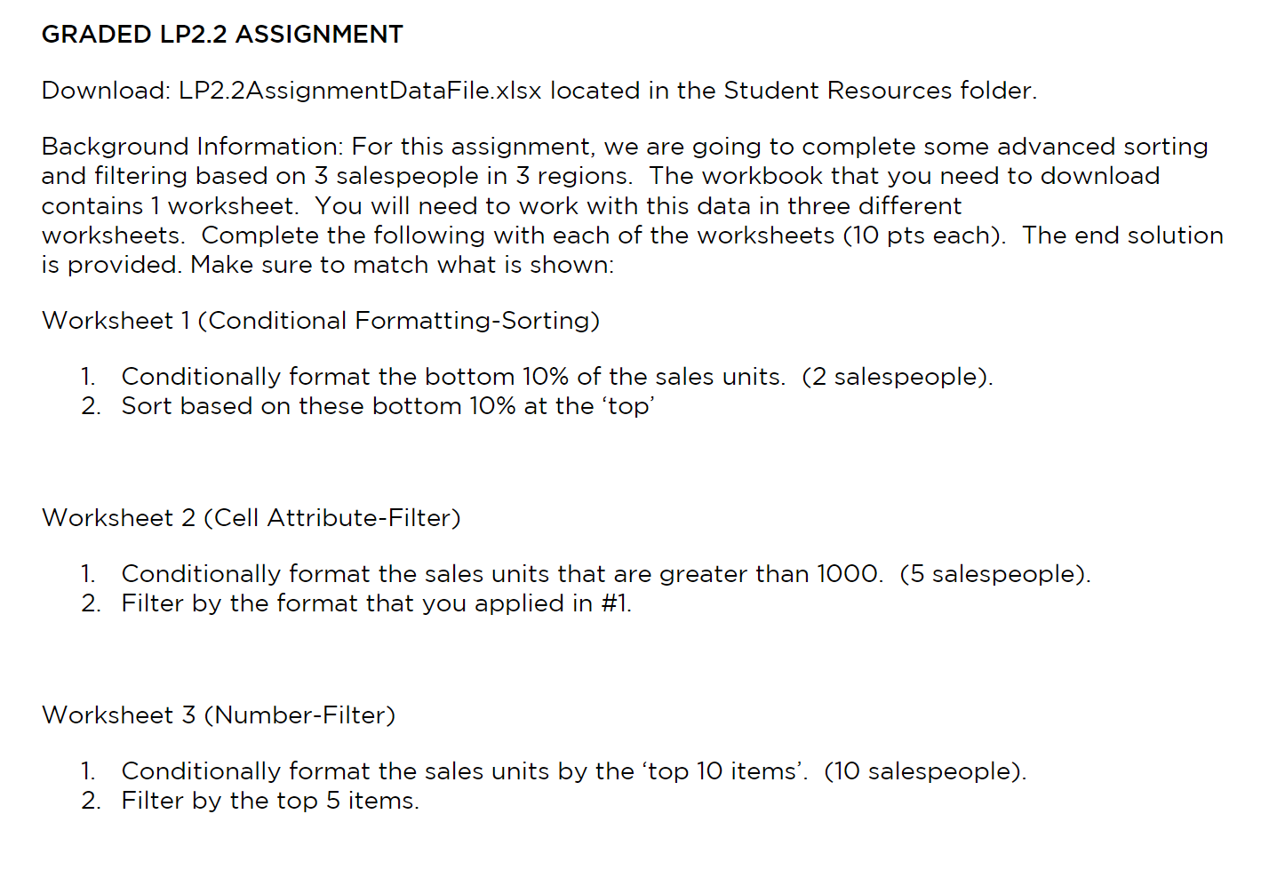 Solved GRADED LP2.2 ASSIGNMENT Download: | Chegg.com