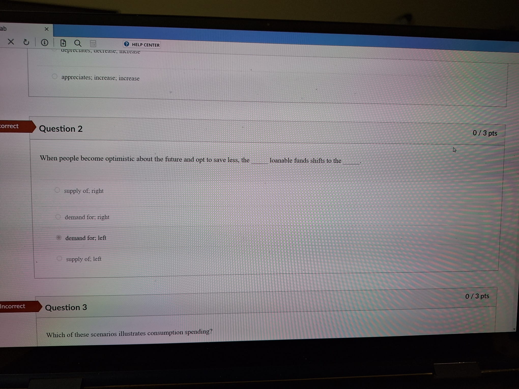 Solved Question 2When people become optimistic about the | Chegg.com