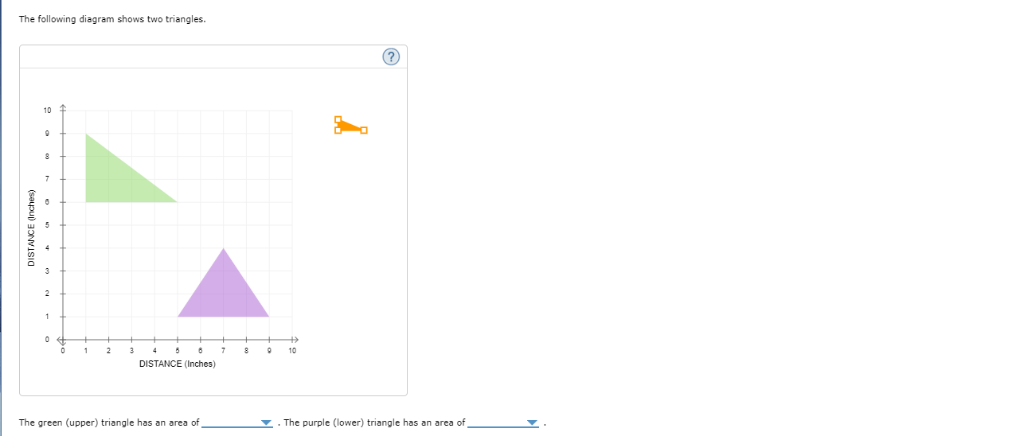 Solved The following diagram shows two triangles. 2 10 | Chegg.com