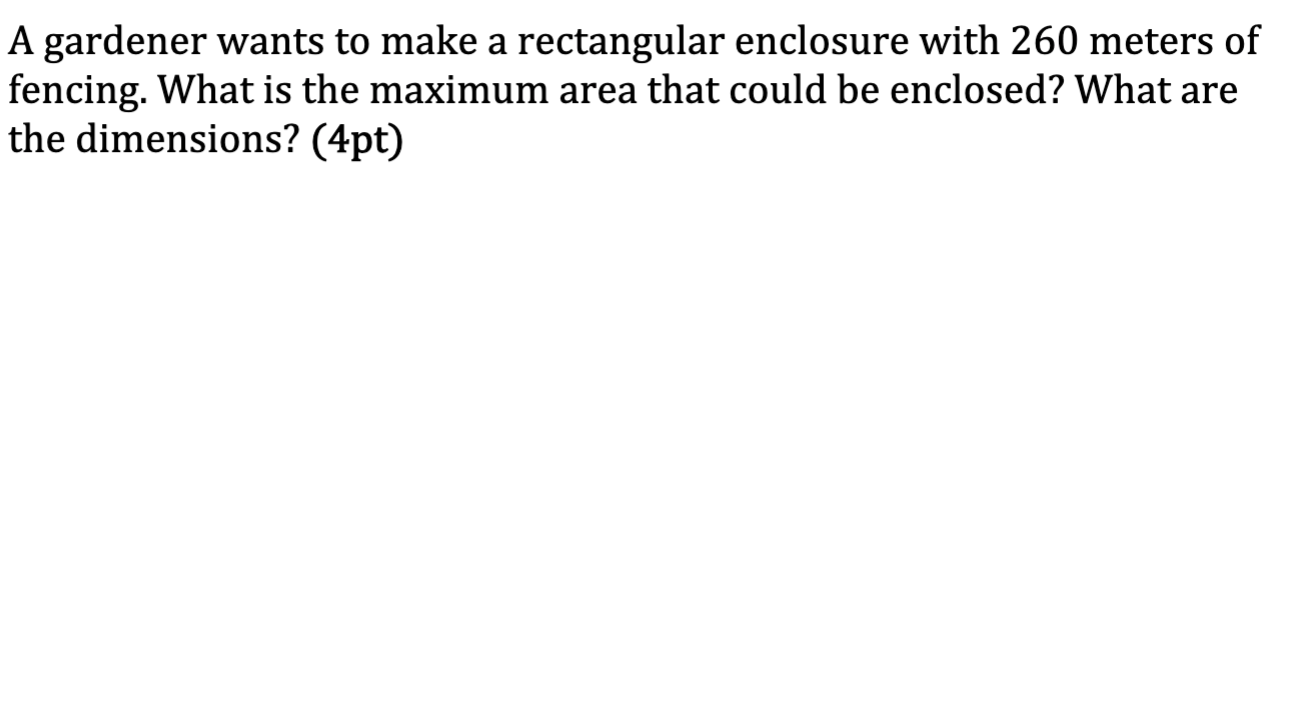 Solved A gardener wants to make a rectangular enclosure with | Chegg.com