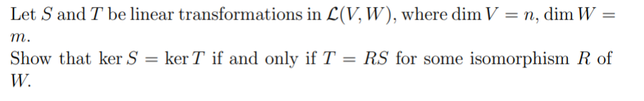Solved Linear Algebra ll Problem please be as detailed as | Chegg.com
