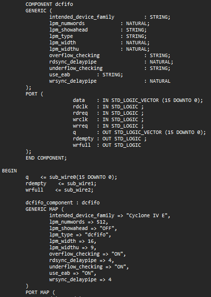 Solved Add a simple dual-port RAM to the example code | Chegg.com