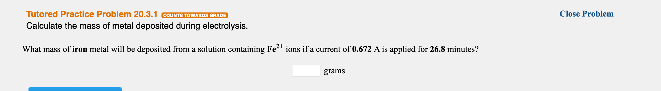 Solved Close Problem Tutored Practice Problem 20 3 2 Counts