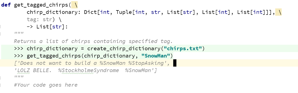 Solved 3. get_top chirps (profile_dictionary, chirp | Chegg.com
