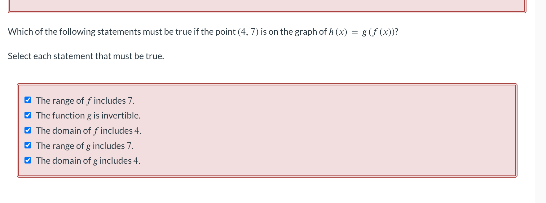 Solved Which of the following statements must be true if the | Chegg.com