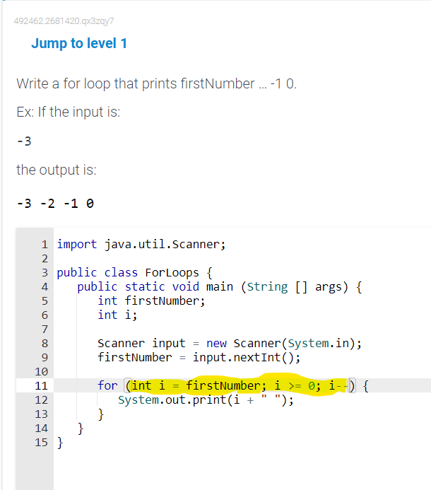 Solved Can I please get help in Java? The highlighted is | Chegg.com