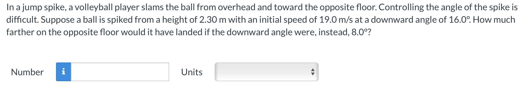 Solved In a jump spike, a volleyball player slams the ball | Chegg.com