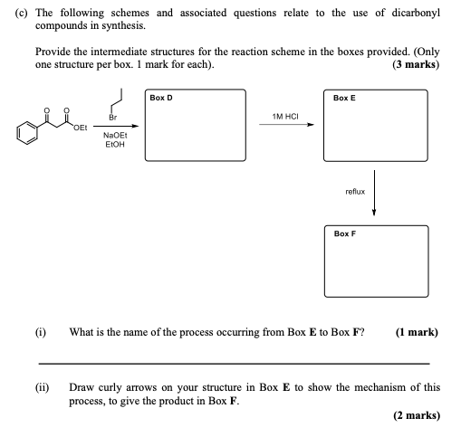 Solved (c) The following schemes and associated questions | Chegg.com