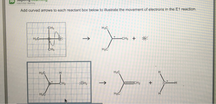 Solved Add curved arrows to each reactant box below to | Chegg.com