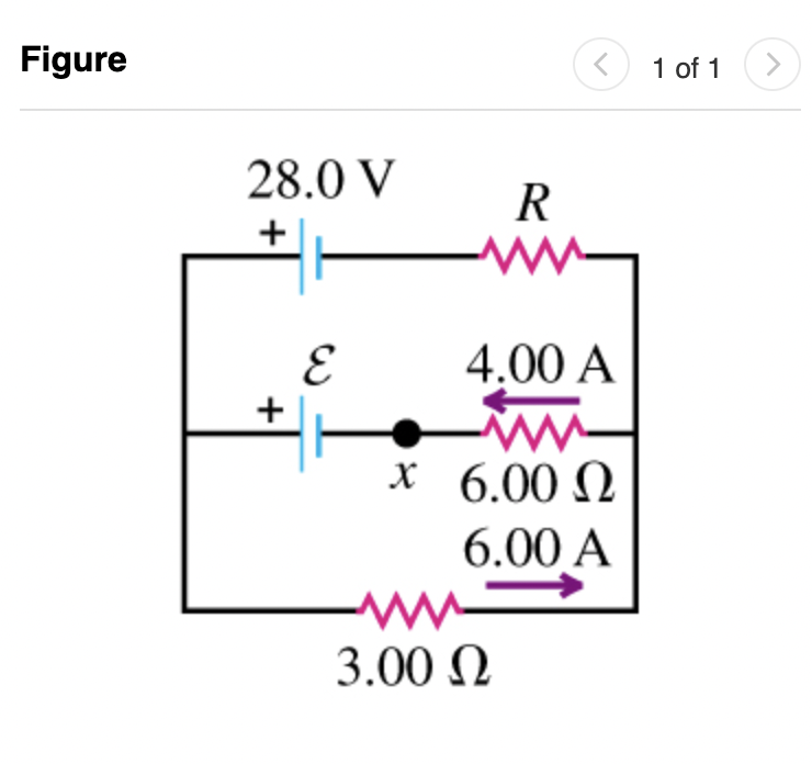 Solved 1 of 1Find the current in resistor R. Express your | Chegg.com