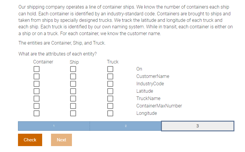 Solved Our shipping company operates a line of container | Chegg.com