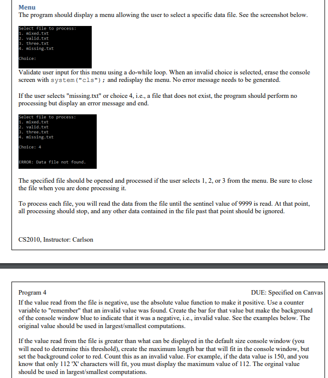 Program Purpose Using Visual Studio 2022, create a | Chegg.com
