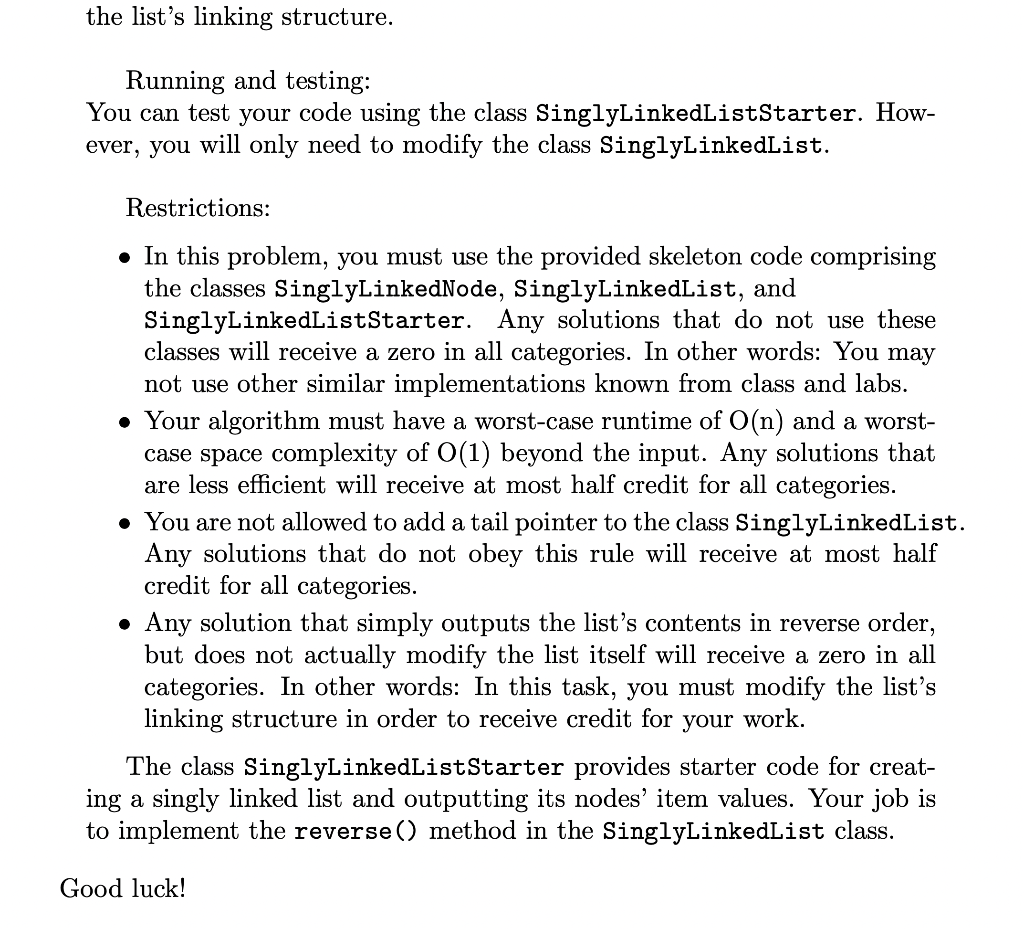Solved 2) (25 points) In the downloaded skeleton code | Chegg.com