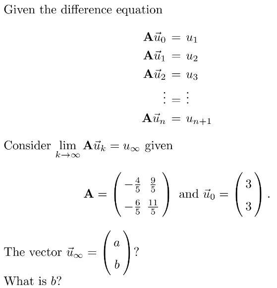 Solved Given the difference | Chegg.com