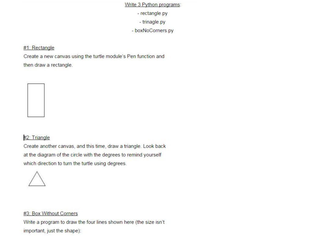 Solved Please write in Python. Follow all the instructions. | Chegg.com