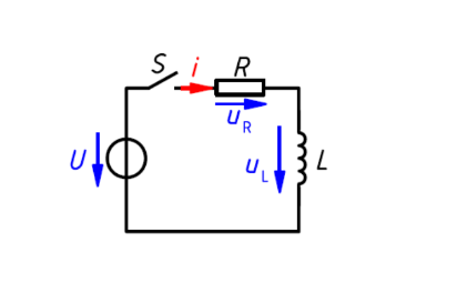 Solved a) Calculate the time constant τ for a series LR | Chegg.com