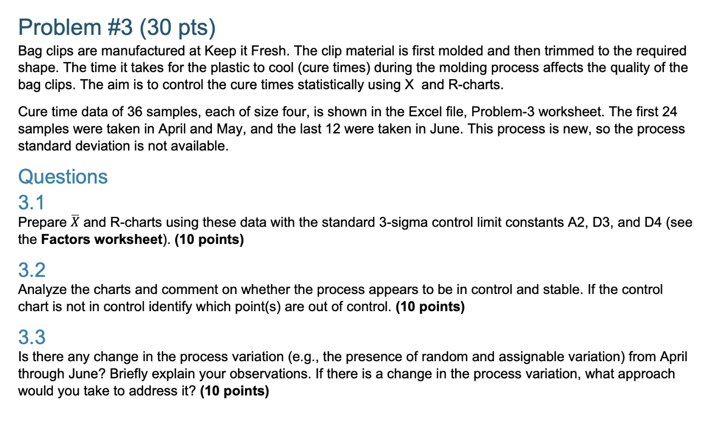 Solved Please, answer the three questions below using Excel | Chegg.com