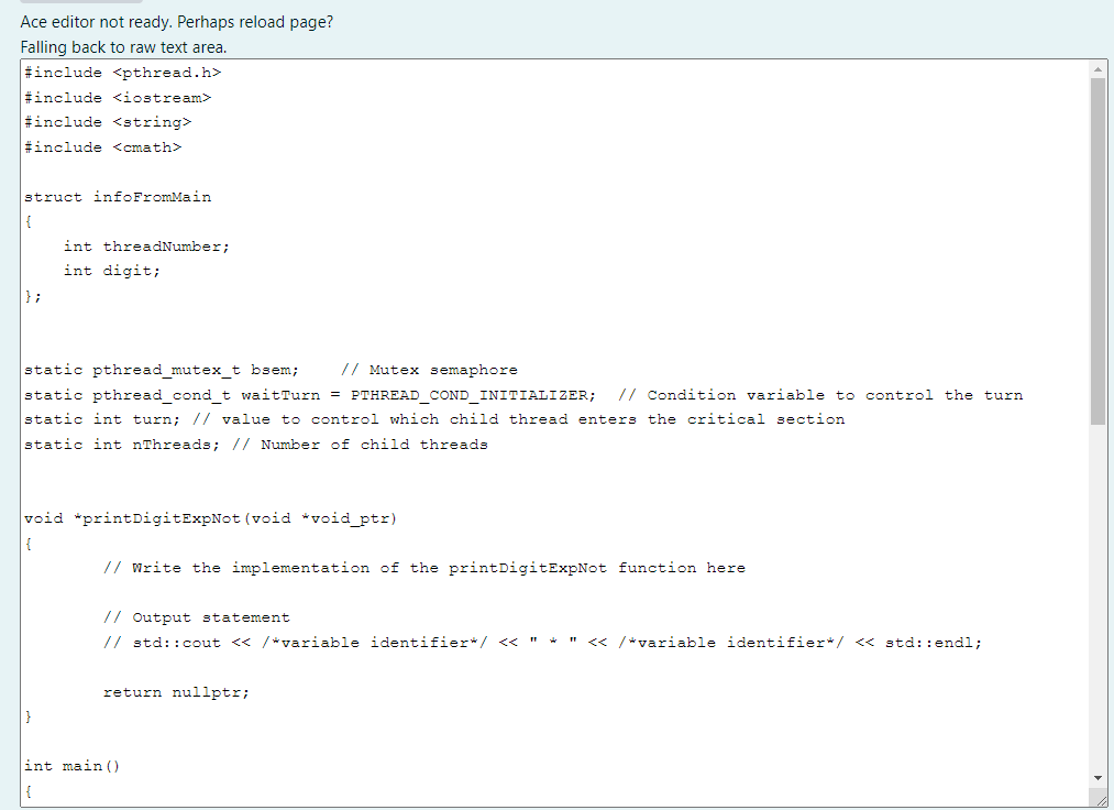 Solved Write a C++program that creates multiple POSIX | Chegg.com