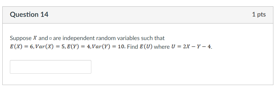 Solved Suppose X and are independent random variables such | Chegg.com