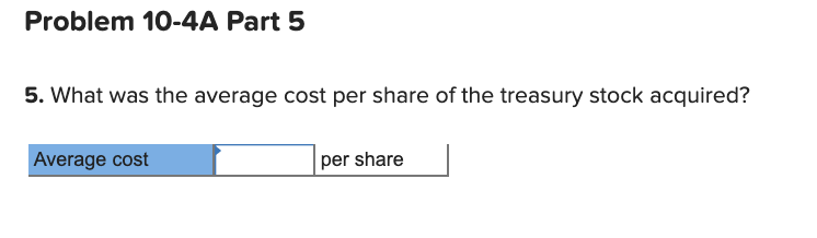 Solved Required information Problem 10-4A Analyze the | Chegg.com