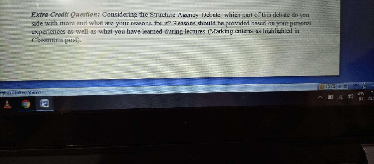 Solved Extra Credit Question: Considering the | Chegg.com