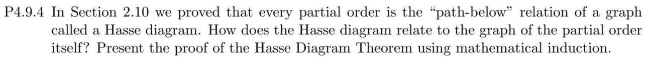Solved Every partial order is the "path-below" relation of a | Chegg.com