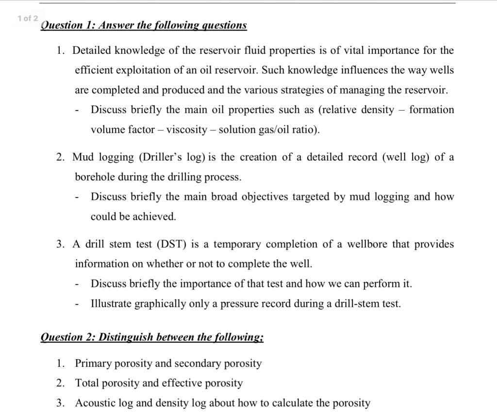 Solved Ouestion 1: Answer the following questions 1. | Chegg.com Solved Ouestion 1: Answer the following questions 1. | Chegg.com
