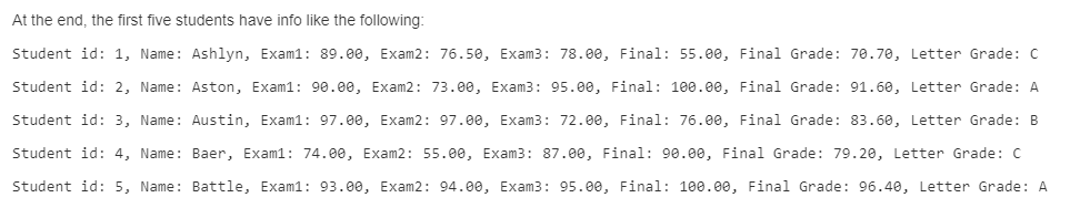 Solved Write a MATLAB program that will: 1. Load student | Chegg.com