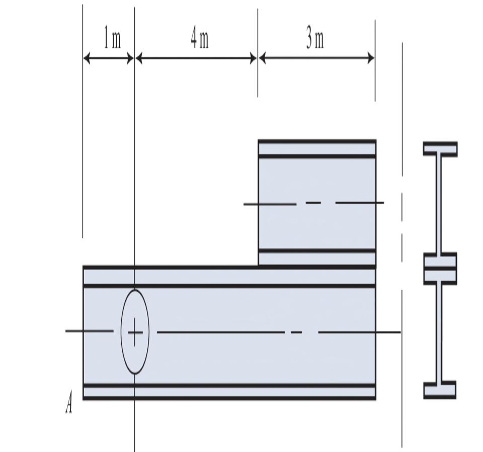 Solved The built-up member shown is composed of two W460x60 | Chegg.com