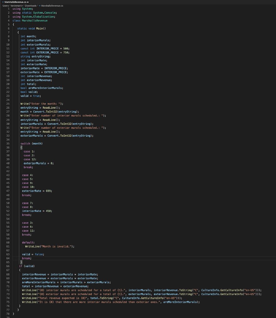 Solved I Need To Modify A Program I Wrote According To