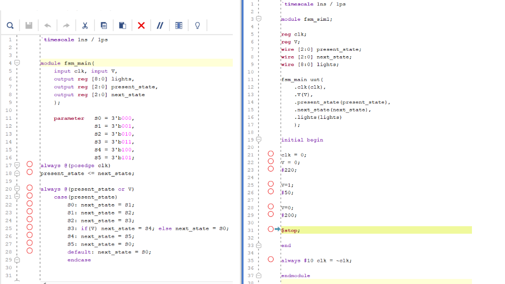 This is my working Xlinx Vivado code for a 3 way | Chegg.com